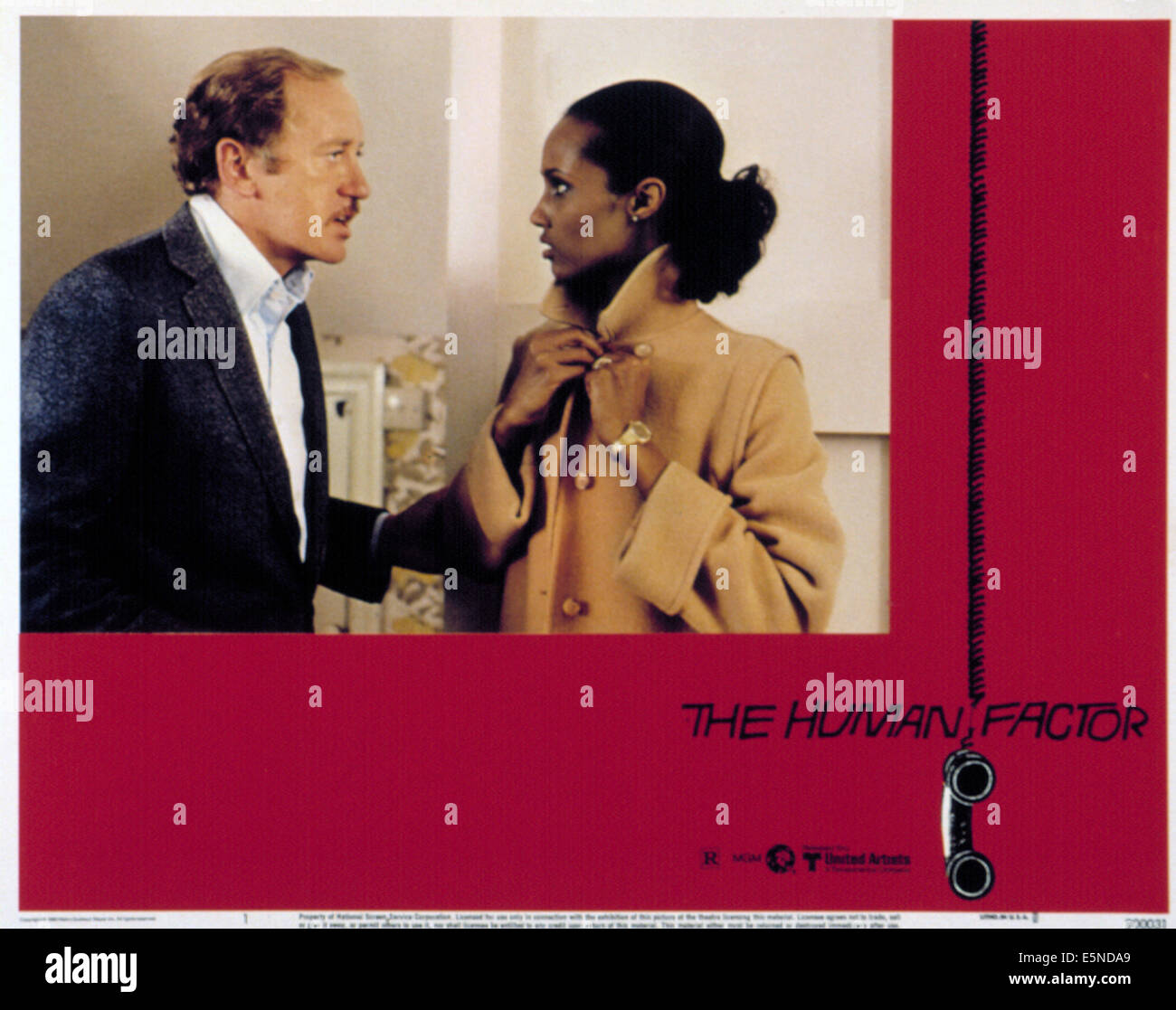 THE HUMAN FACTOR, Nicol Williamson, Iman, 1979 Stock Photo - Alamy