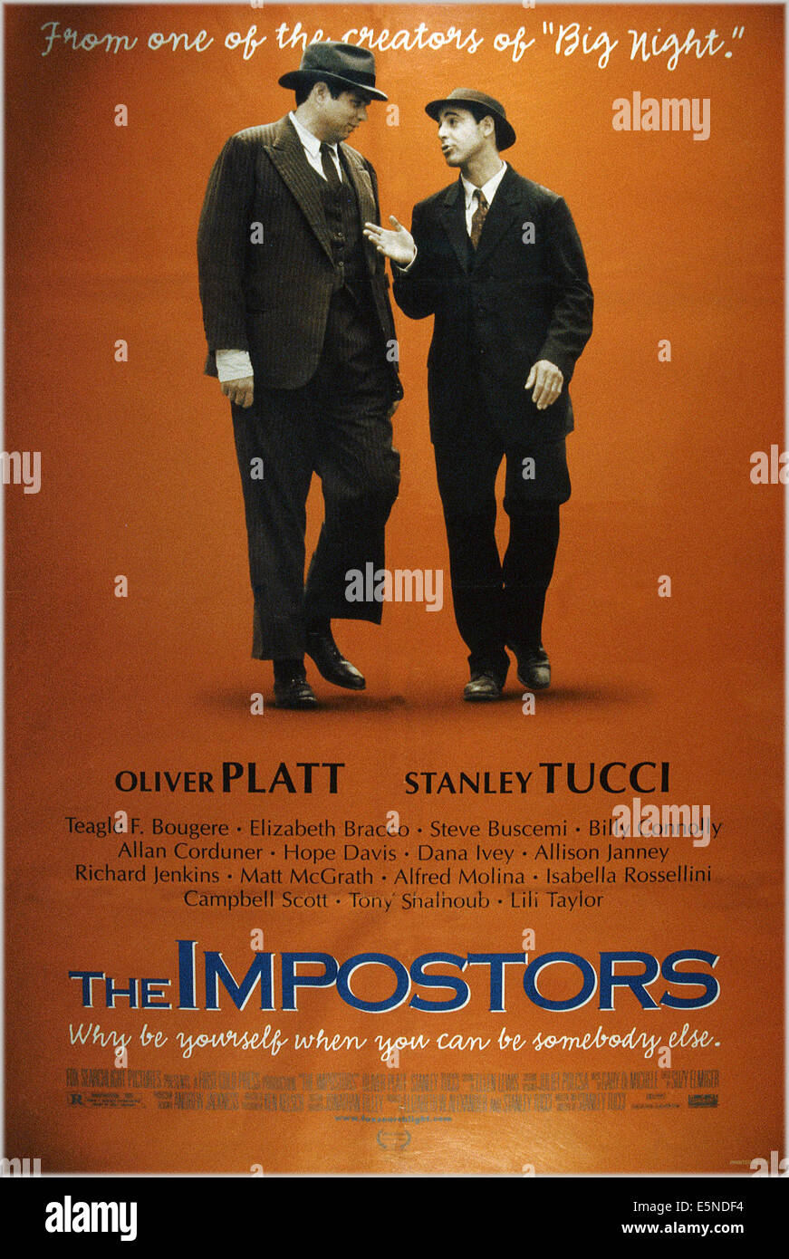 Imposters oliver platt stanley tucci hi-res stock photography and ...