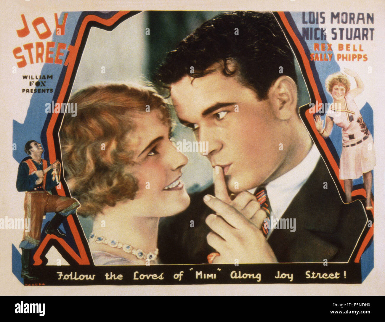 JOY STREET, from left: Lois Moran, Nick Stuart, 1929. ©Fox Film ...