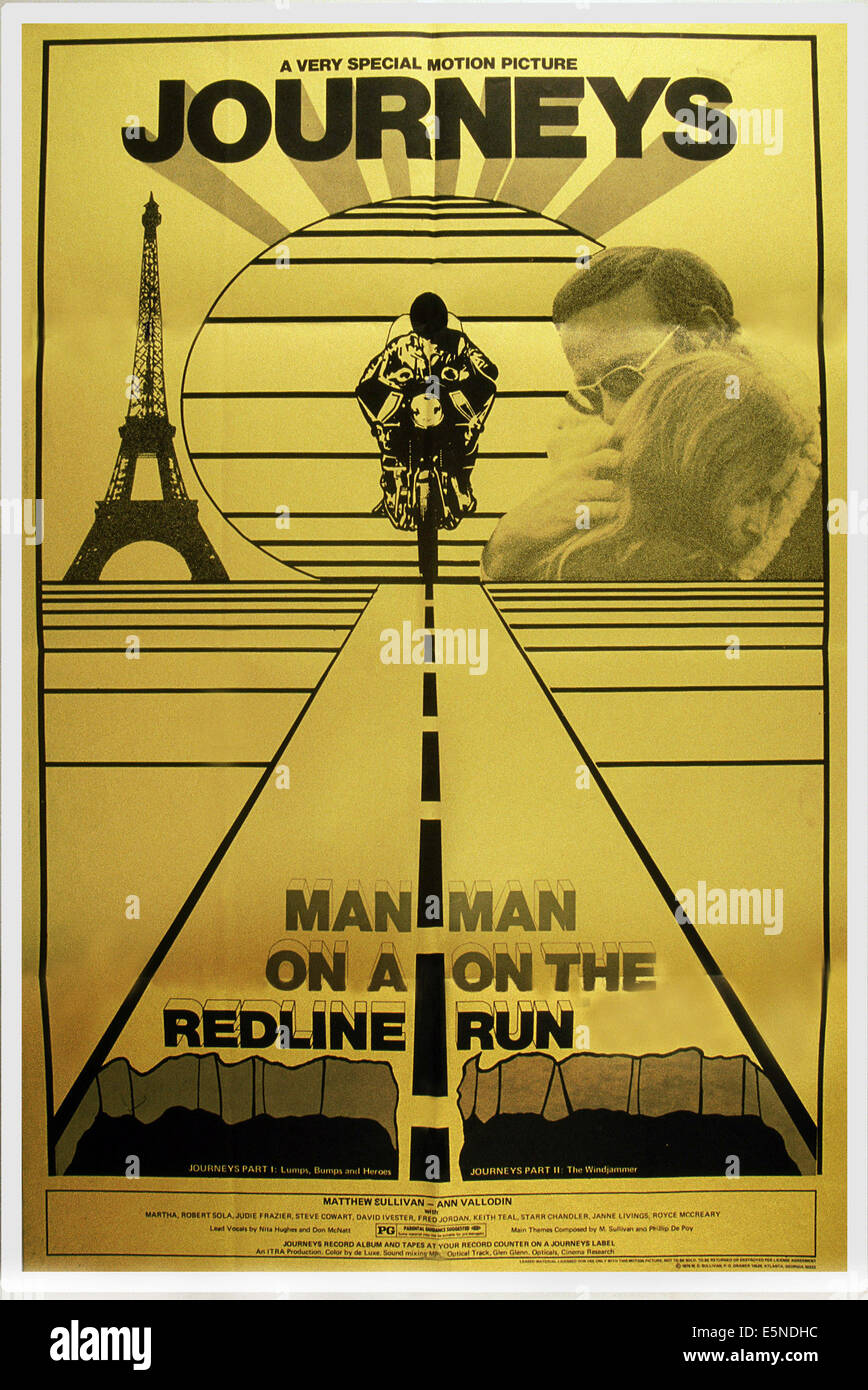 JOURNEYS, poster, 1970 Stock Photo - Alamy
