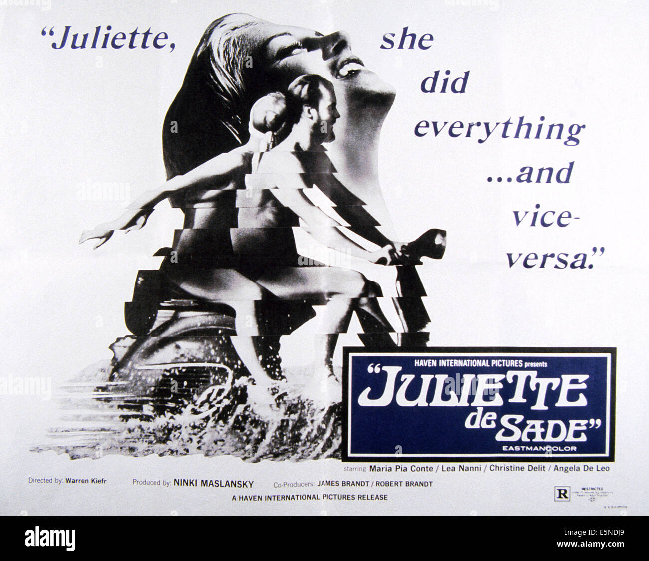 JULIETTE DE SADE, Maria Pai Conte, 1969 Stock Photo - Alamy