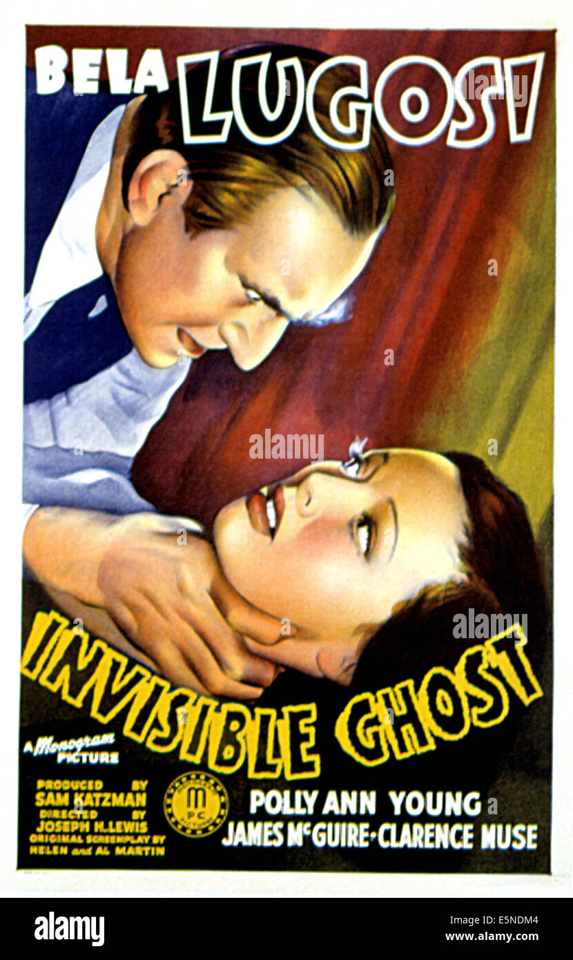INVISIBLE GHOST, Bela Lugosi, Polly Ann Young, 1941 Stock Photo - Alamy
