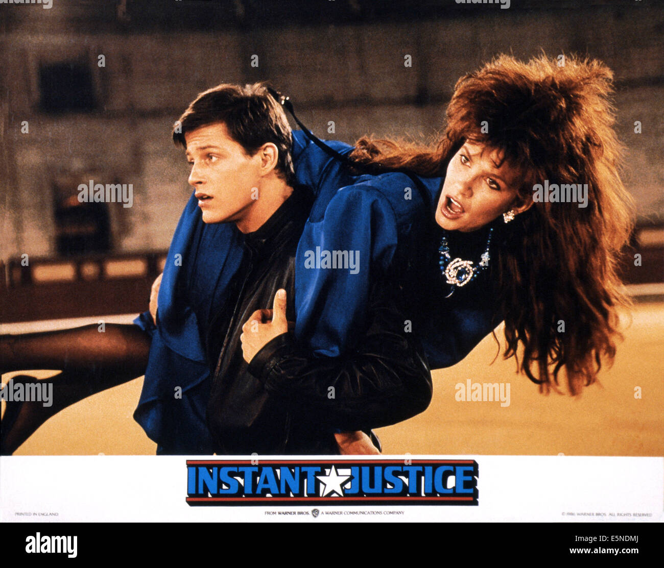 INSTANT JUSTICE, from left: Michael Pare, Tawny Kitaen, 1986, © Warner ...