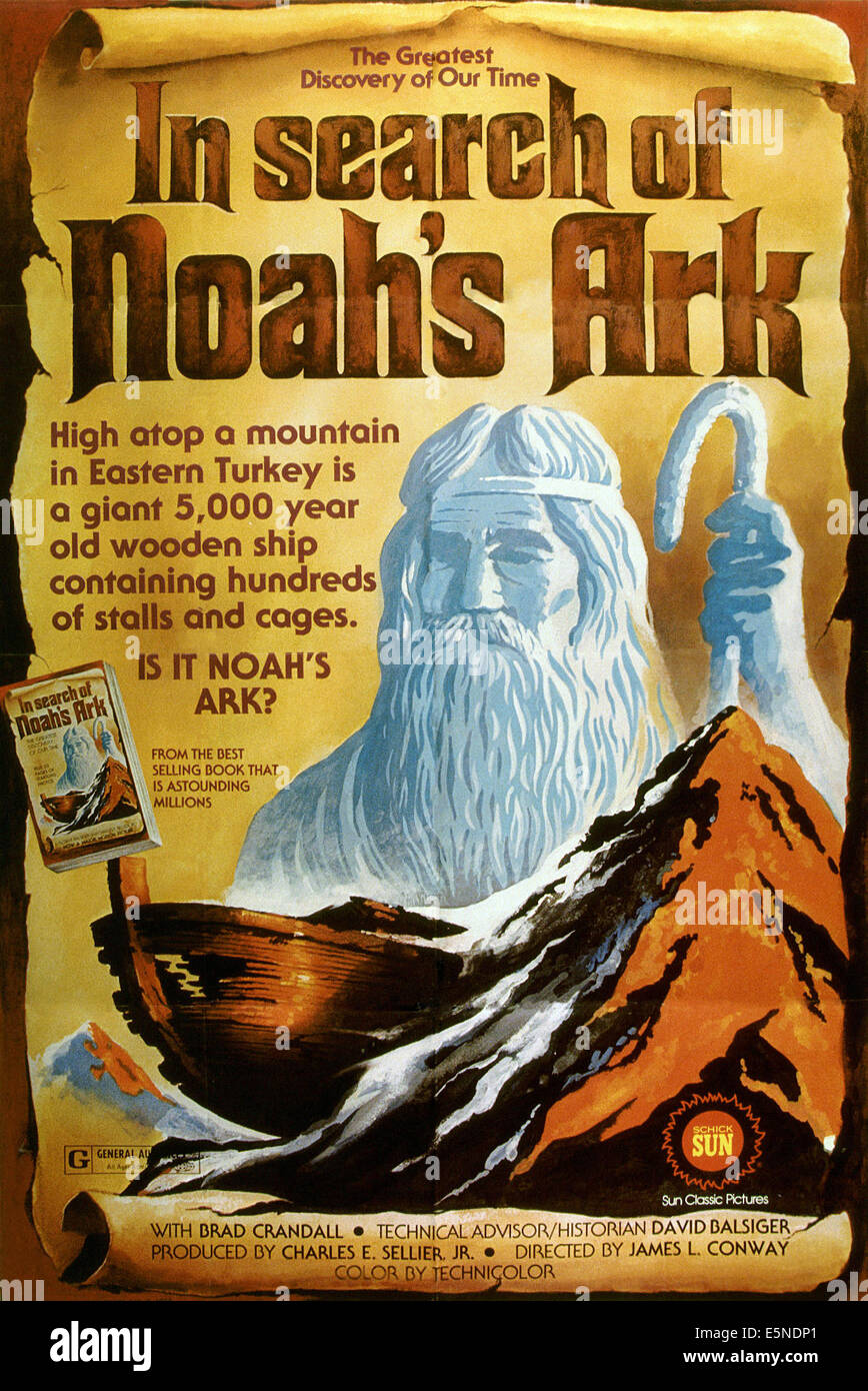 IN SEARCH OF NOAH'S ARK, 1976 Stock Photo - Alamy