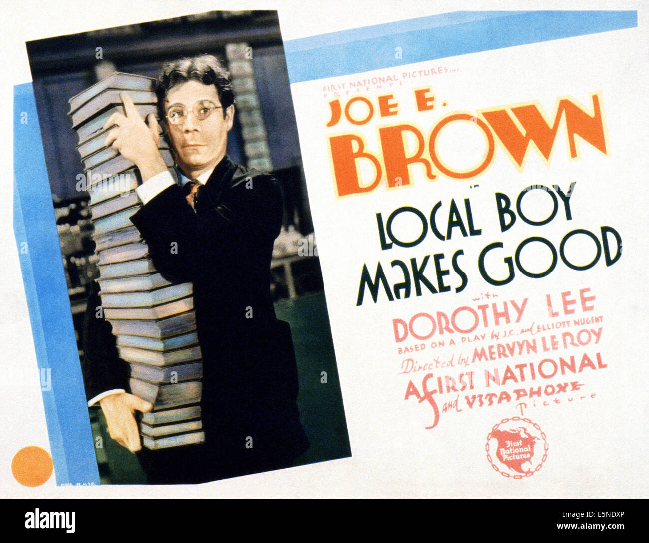 LOCAL BOY MAKES GOOD, Joe E. Brown, 1931 Stock Photo - Alamy