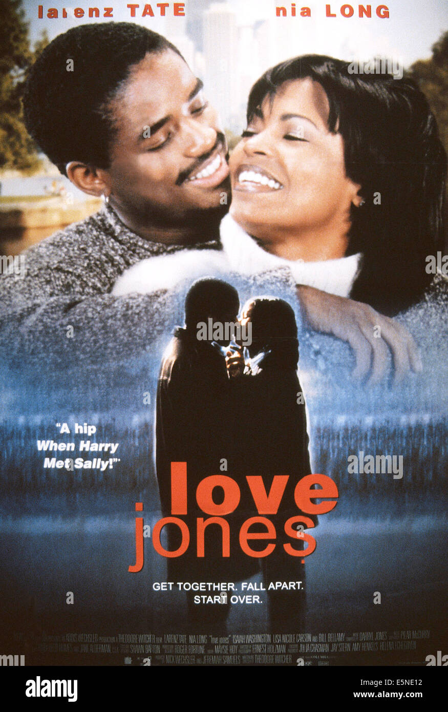 LOVE JONES, U.S. poster, from left: Larenz Tate, Nia Long, 1997. ©New ...