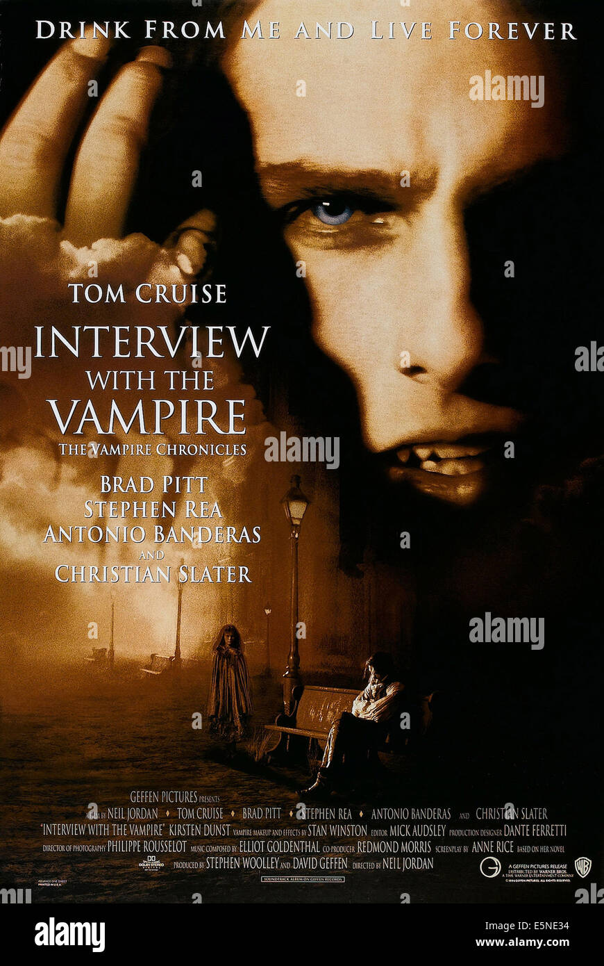 Interview with the vampire poster hi-res stock photography and images ...