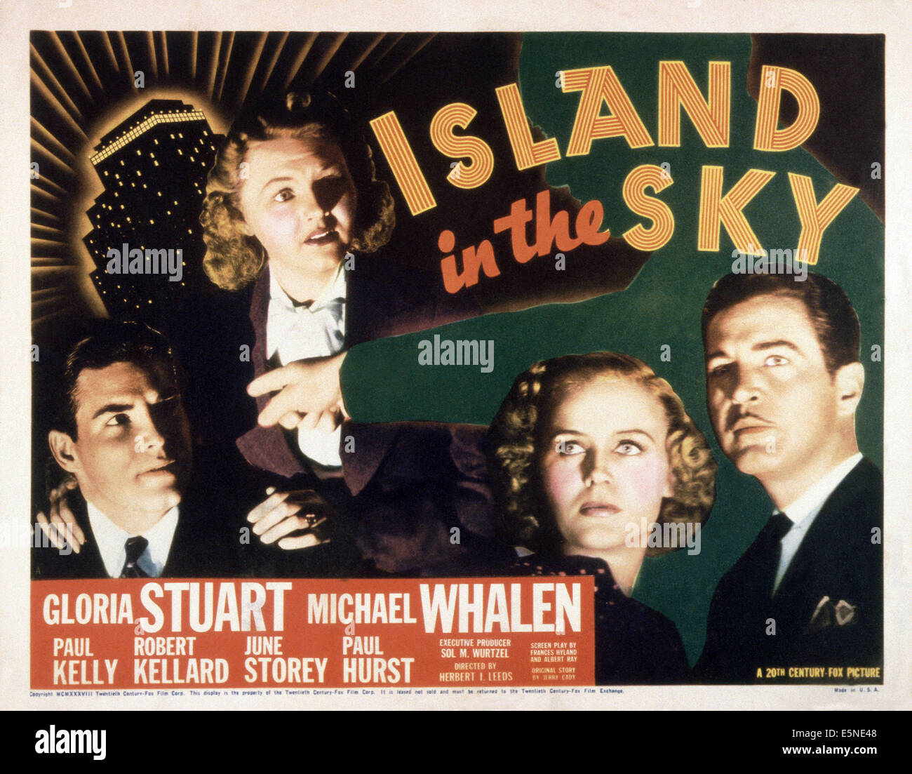 ISLAND IN THE SKY, from left: Robert Kellard, June Storey, Gloria ...