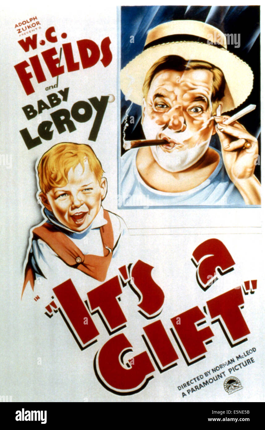 IT'S A GIFT, Baby LeRoy, W.C. Fields, 1934 Stock Photo - Alamy
