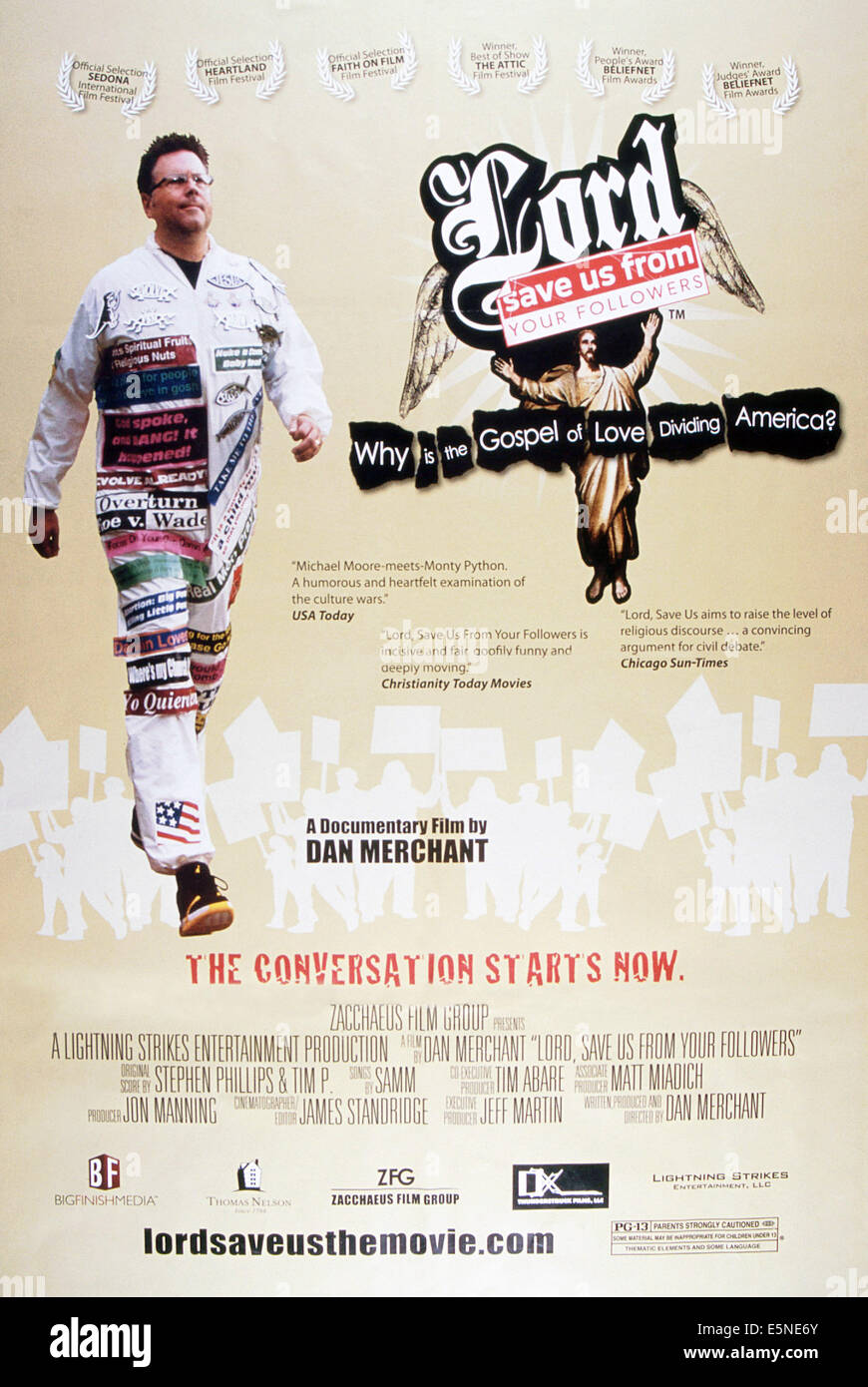 LORD, SAVE US FROM YOUR FOLLOWERS, poster, Dan Merchant, 2008 ...