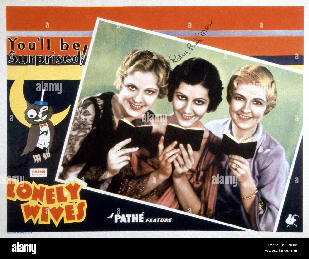 LONELY WIVES, from left: Esther Ralston, Patsy Ruth Miller, Laura La ...