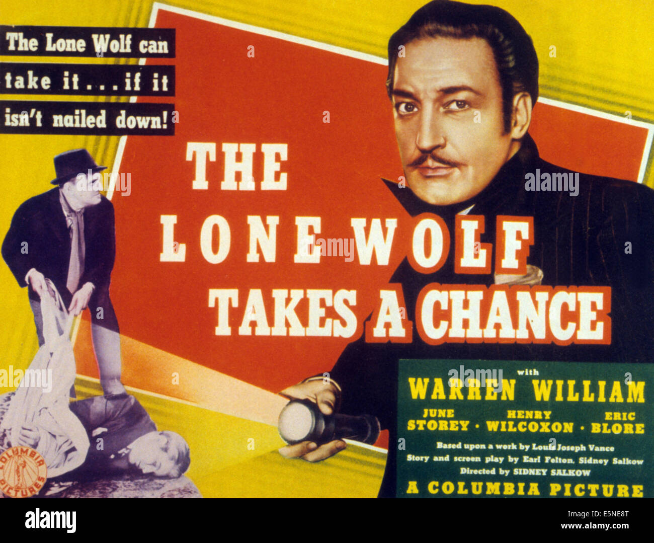 THE LONE WOLF TAKES A CHANCE, Warren William, 1941 Stock Photo - Alamy
