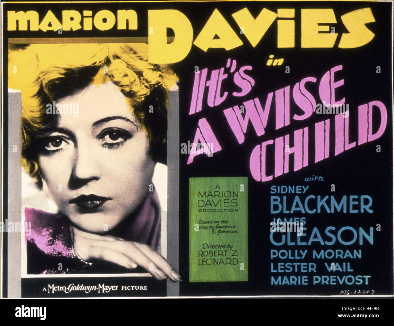 IT'S A WISE CHILD, Marion Davies, 1931 Stock Photo - Alamy