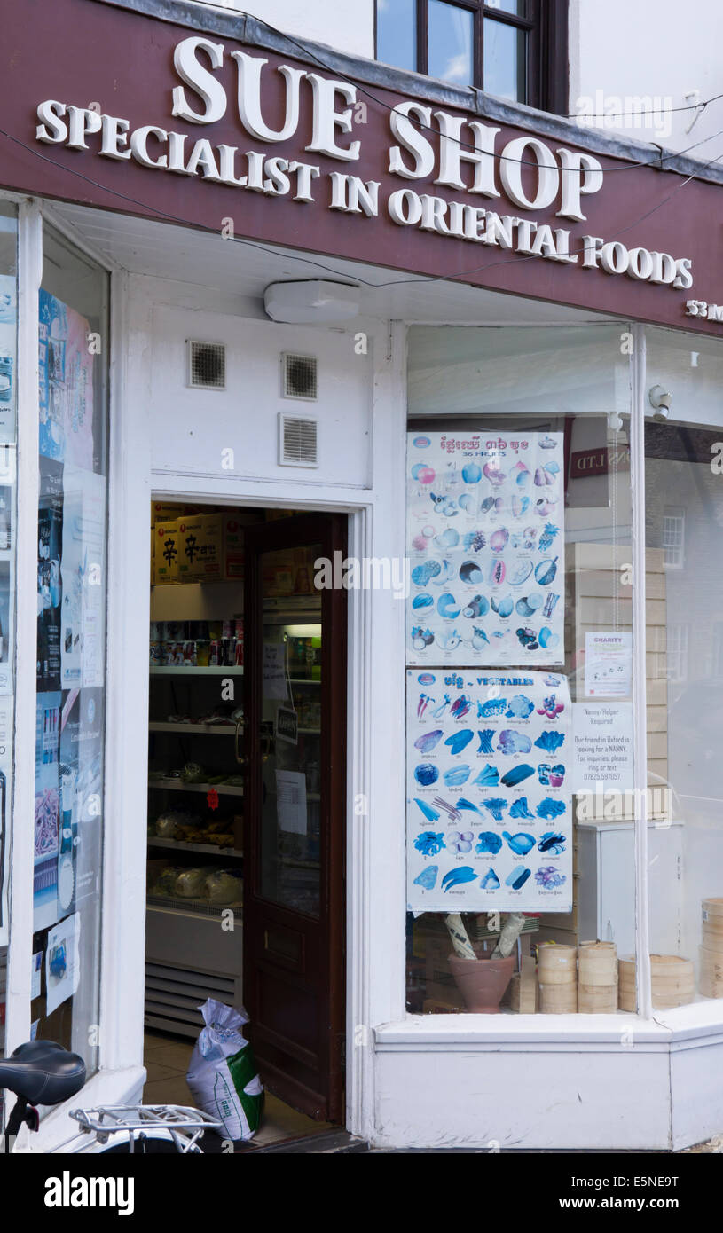 Witney, a small town in Oxfordshire England UK Sue Shop Oriental Foods ...