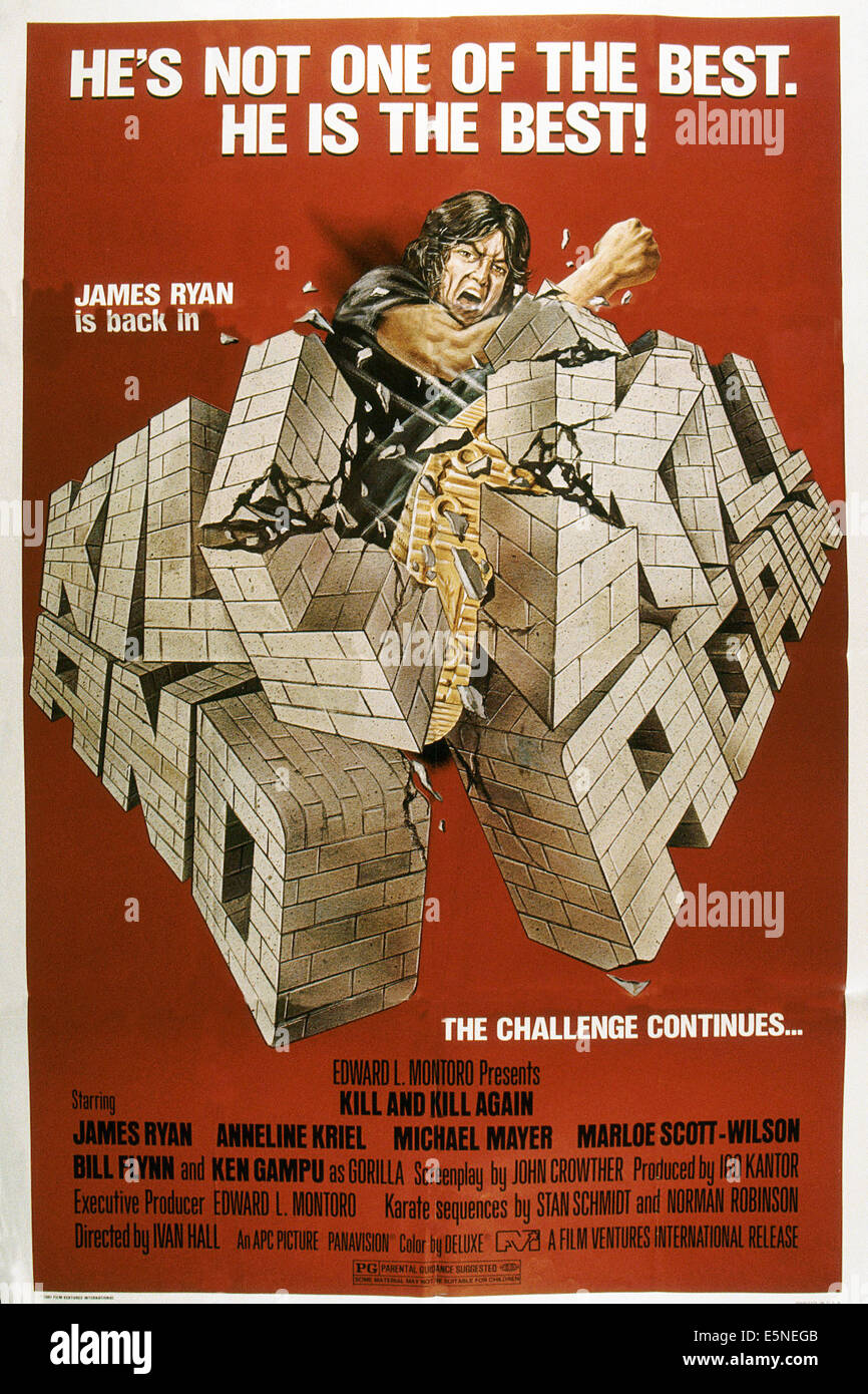 Action film poster hi-res stock photography and images - Alamy