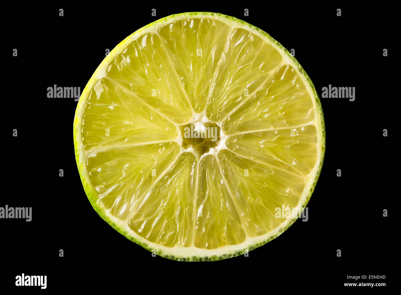 Persian lime close up Stock Photo - Alamy