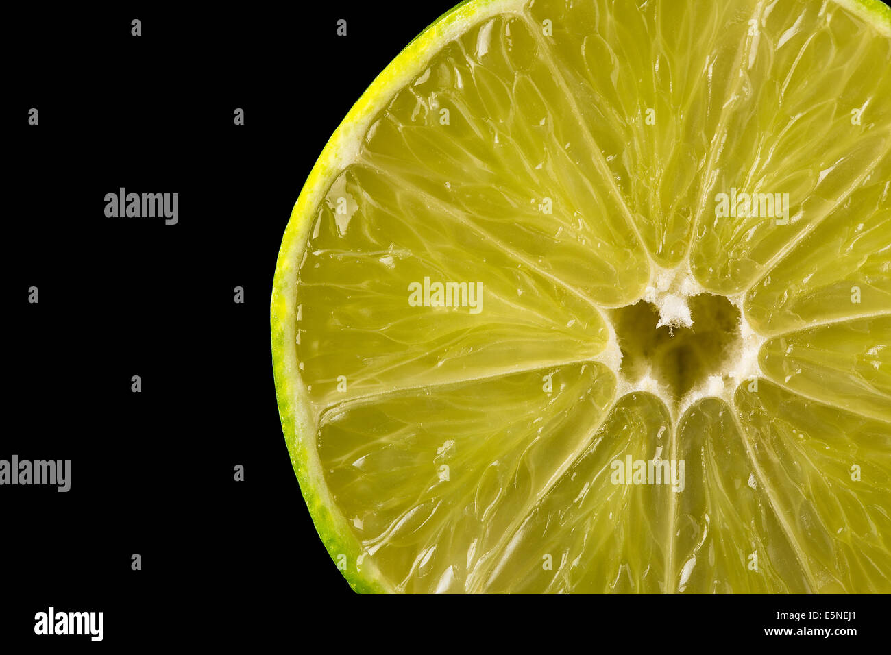 Persian lime close up Stock Photo - Alamy