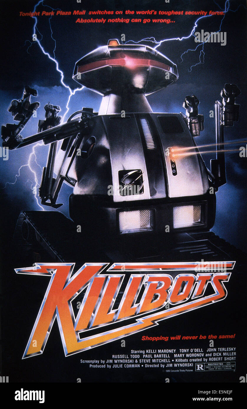 KILLBOTS, poster, 1986. ©Concorde/Trinity Pictures/courtesy Everett ...