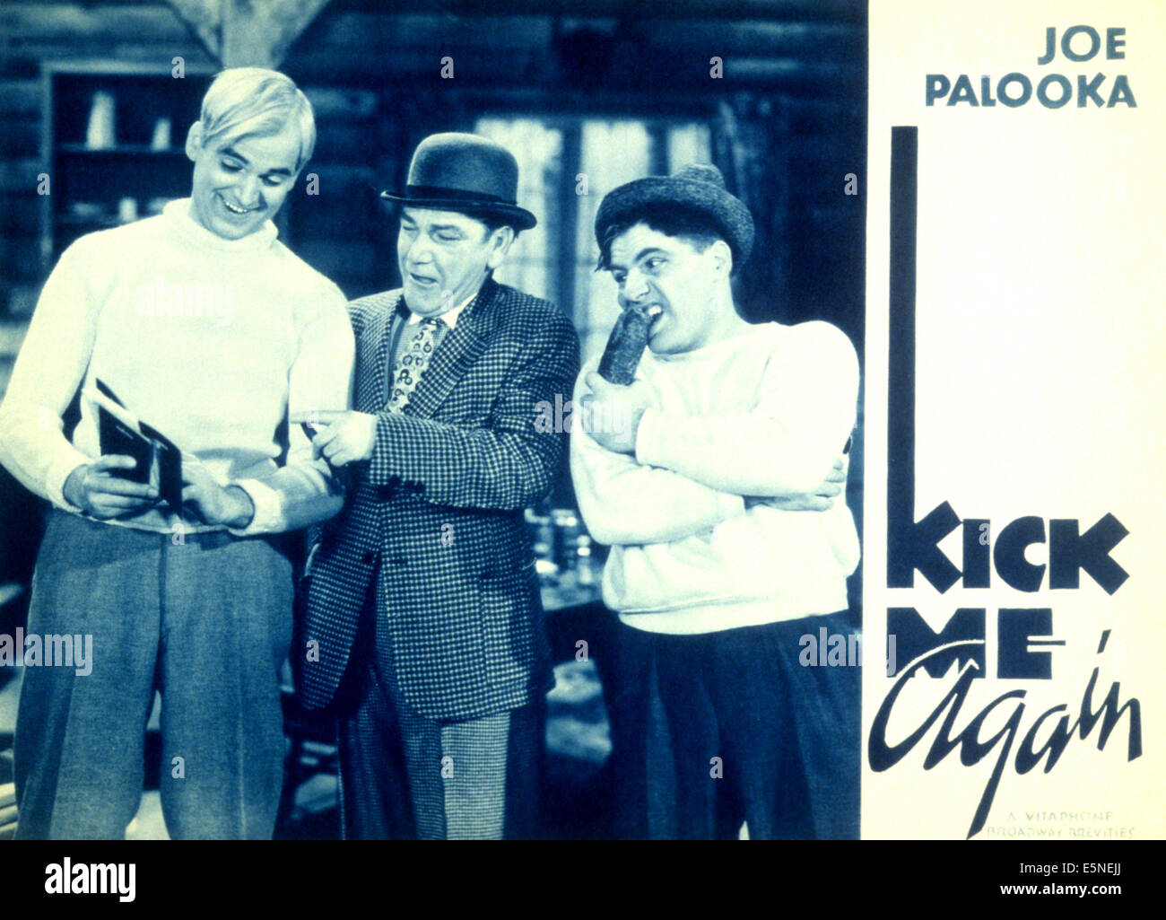 KICK ME AGAIN, l-r: Robert Norton, Shemp Howard, Joe Kirkwood, Jr., on ...