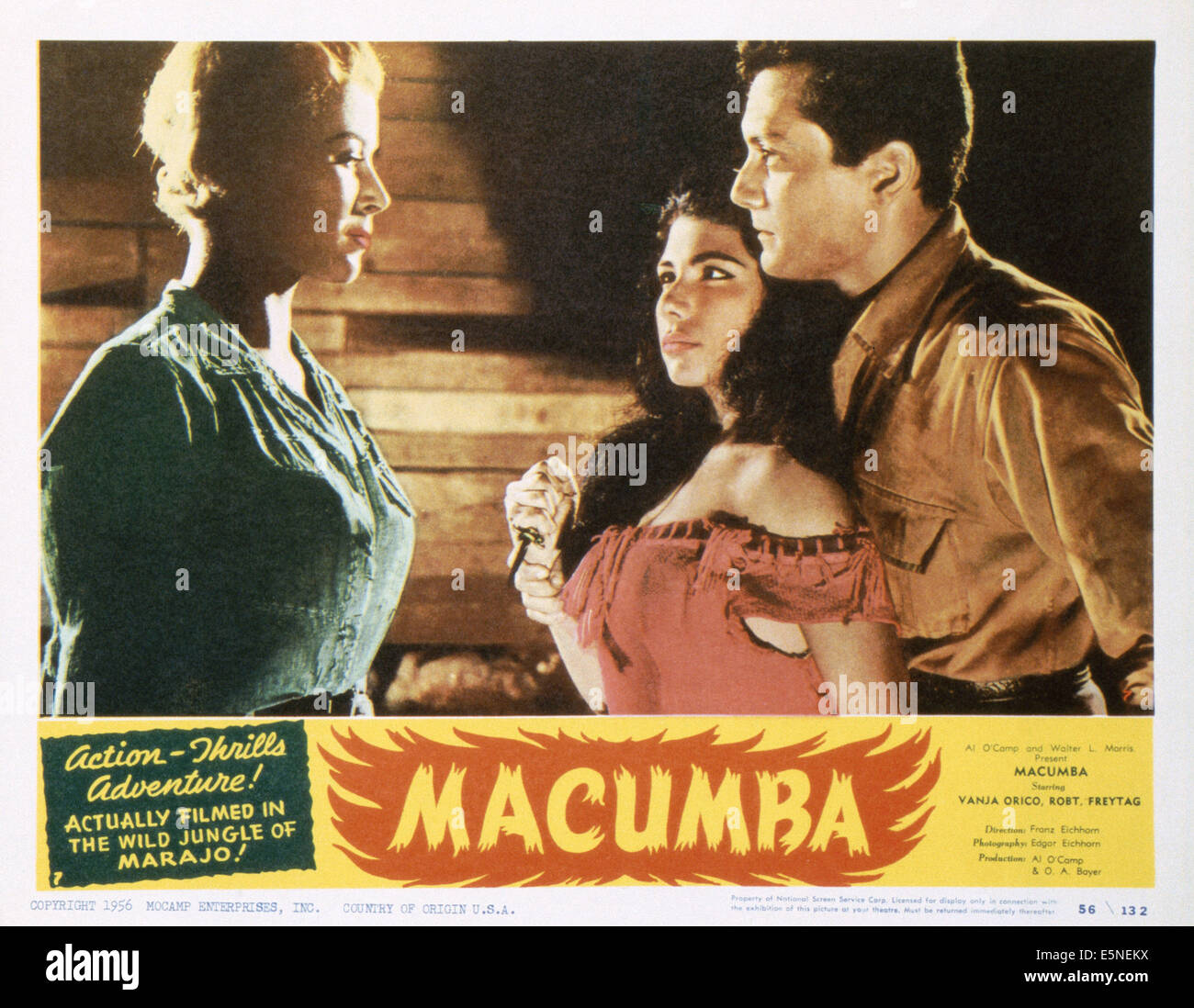 MACUMBA, (aka CONCHITA UND DER INGENIEUR), US lobbycard, Josefin Kipper ...