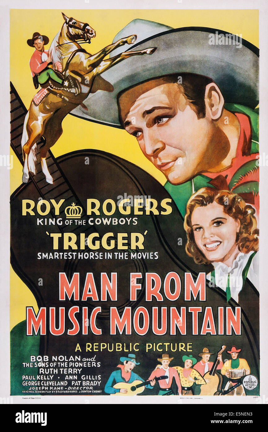 1940s music poster hi-res stock photography and images - Alamy