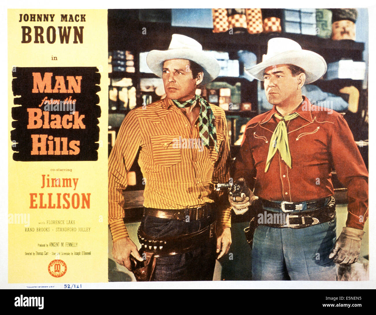 MAN FROM THE BLACK HILLS, from left: James Ellison (aka Jimmy Ellison ...