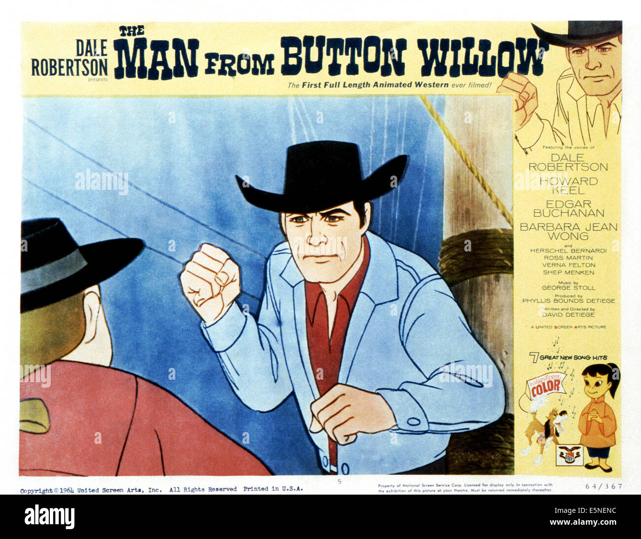 THE MAN FROM BUTTON WILLOW, Dale Robertson, 1965 Stock Photo - Alamy