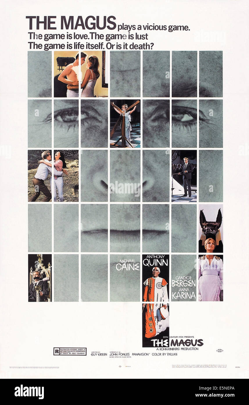 Candice michael caine magus 1968 hi-res stock photography and images ...