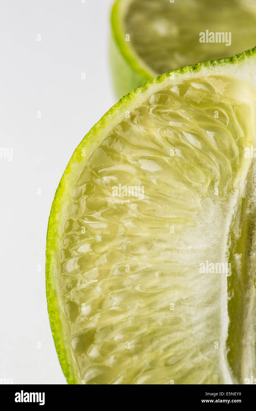 Persian lime close up Stock Photo - Alamy