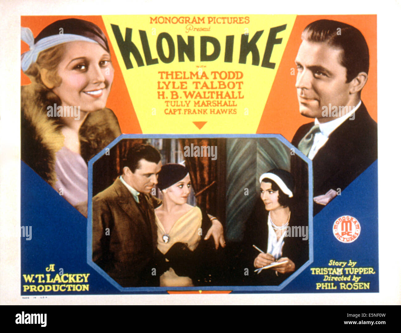 Klondike thelma todd lyle talbot hi-res stock photography and images ...