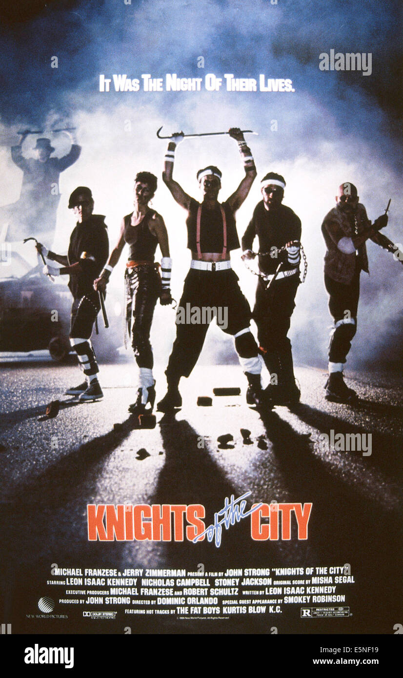 KNIGHTS OF THE CITY, 1986, © New World/courtesy Everett Collection ...