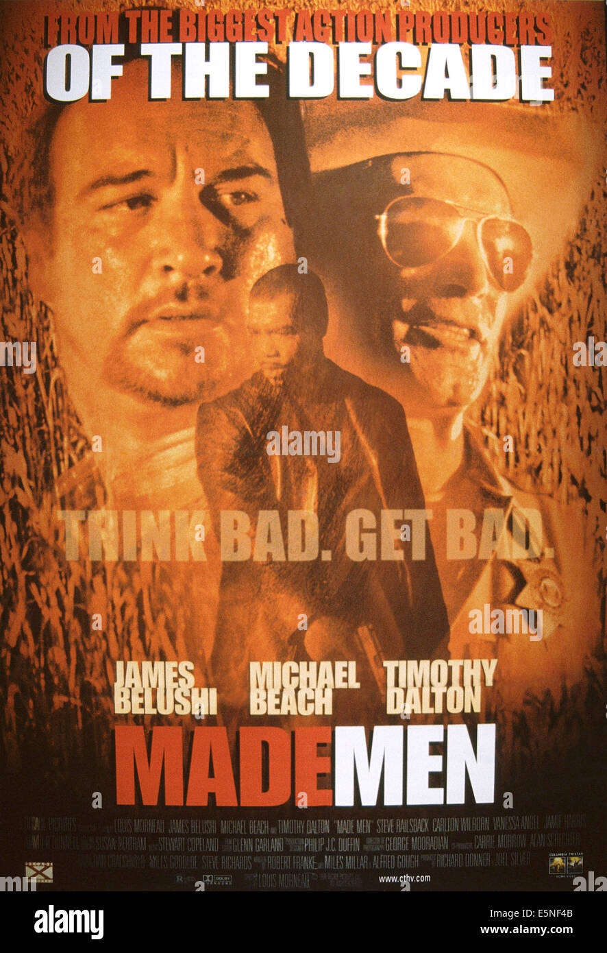 MADE MEN, US poster, from left: James Belushi, Michael Beach, Timothy ...