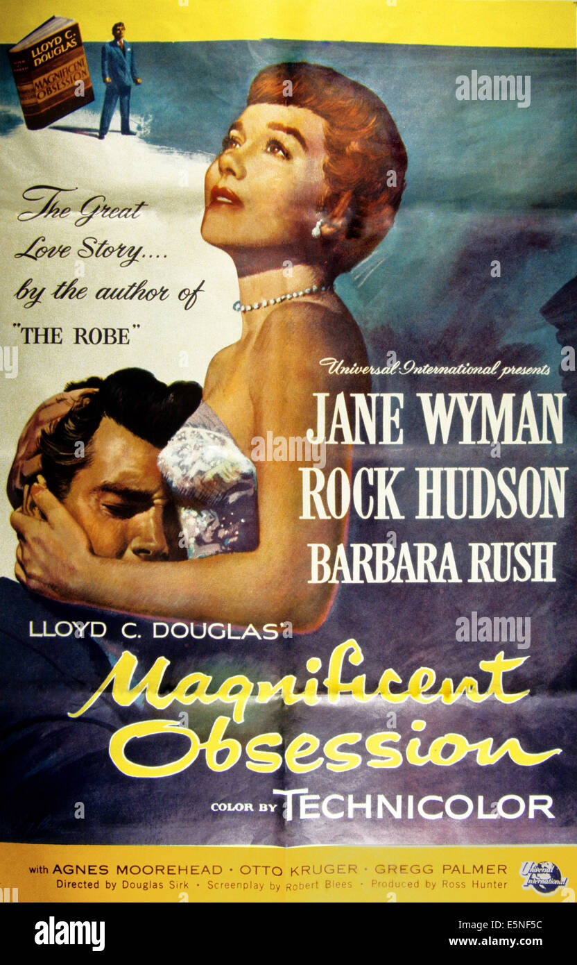 Magnificent obsession poster hi-res stock photography and images - Alamy
