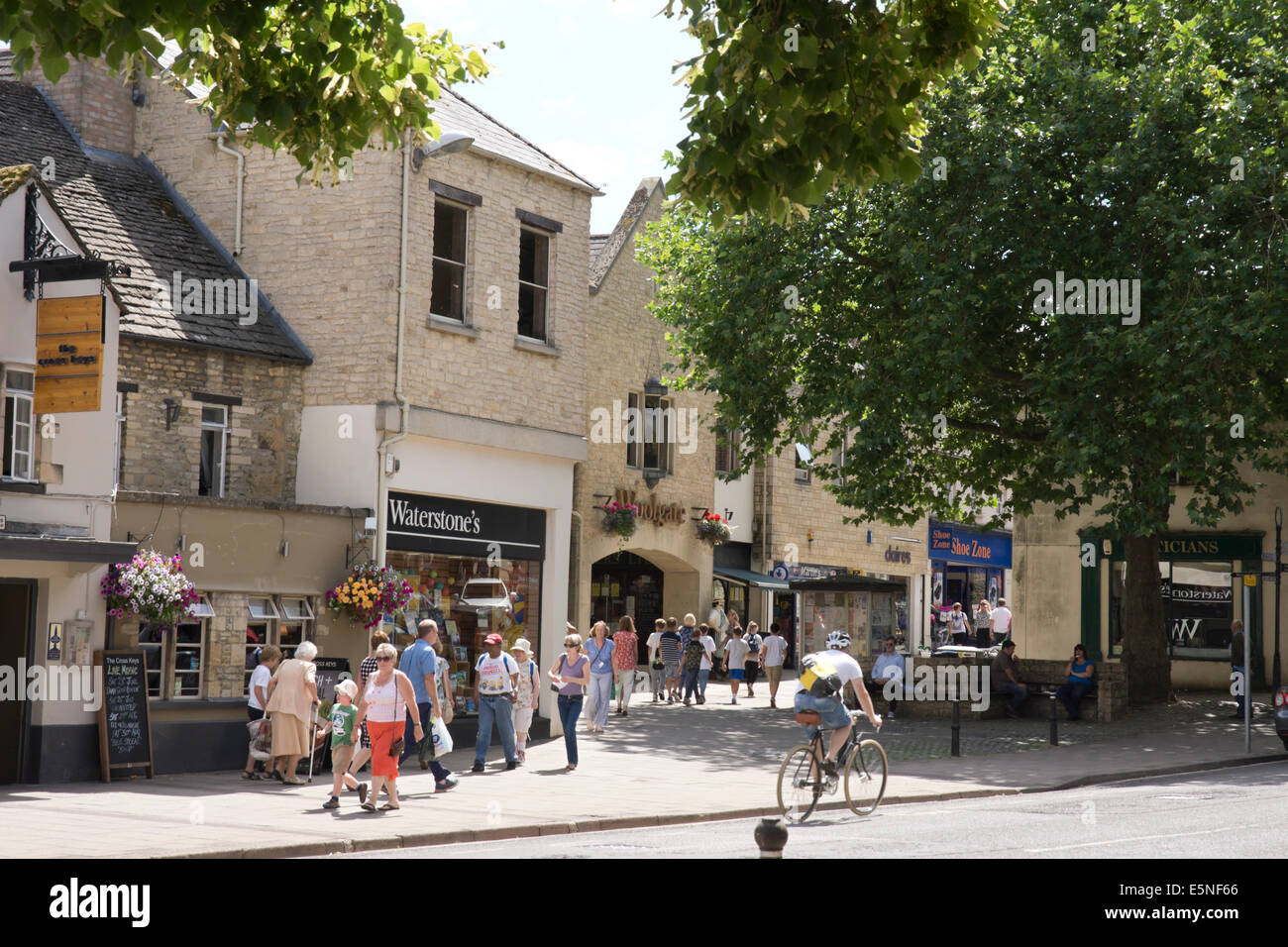 Witney, a small town in Oxfordshire England UK Stock Photo - Alamy