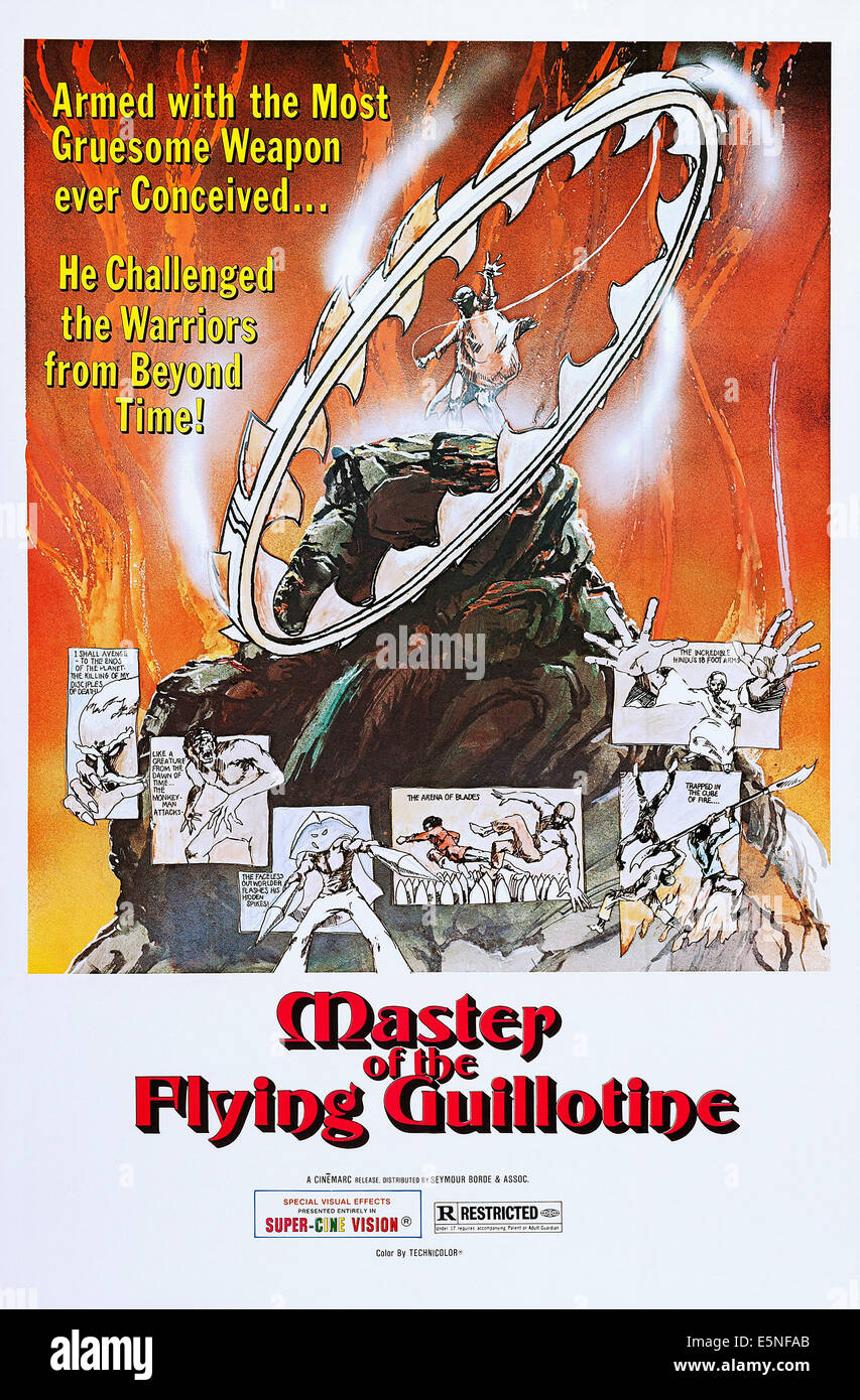 MASTER OF THE FLYING GUILLOTINE, (aka DU BI QUAN WANG DA PO XUE DI ZI ...