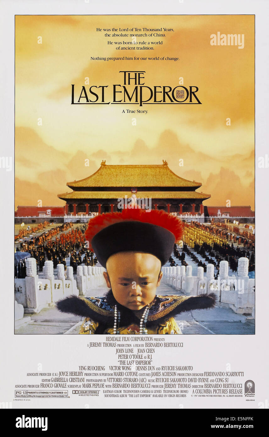 The last emperor 1987 hi-res stock photography and images - Alamy