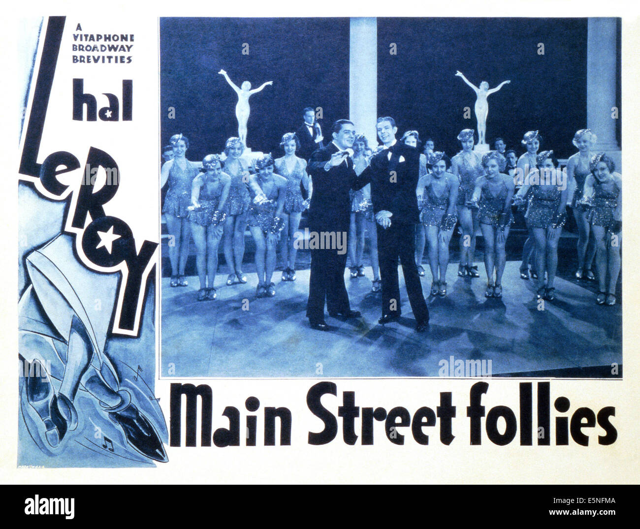 MAIN STREET FOLLIES, Hal Le Roy (front right), 1935 Stock Photo - Alamy