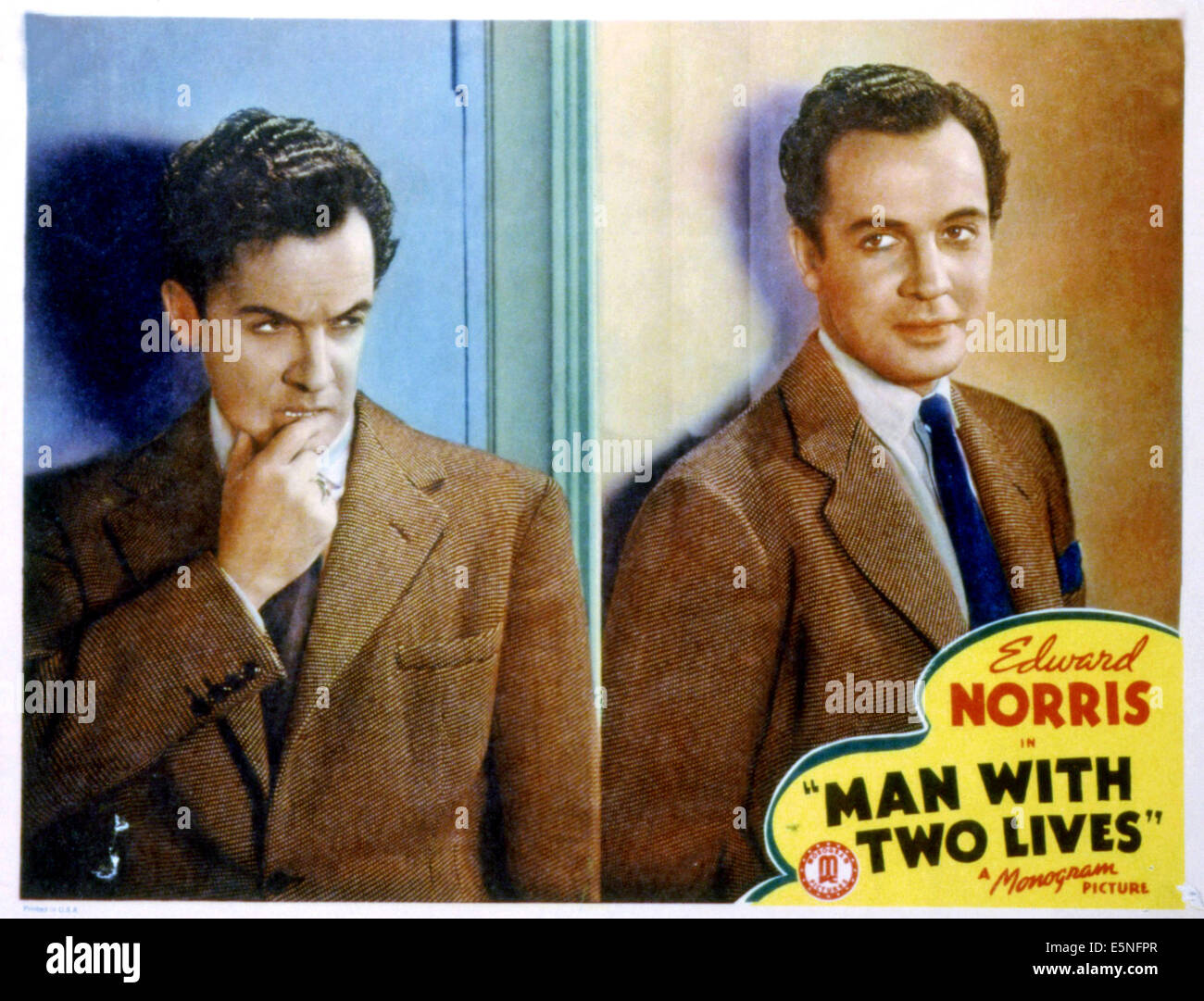 MAN WITH TWO LIVES, Edward Norris, 1942 Stock Photo - Alamy