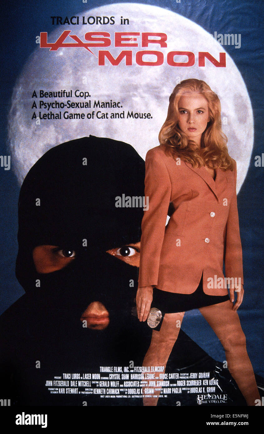 LASER MOON, U.S. poster, Tracie Lord, 1993. ©Hemdale Film/courtesy ...