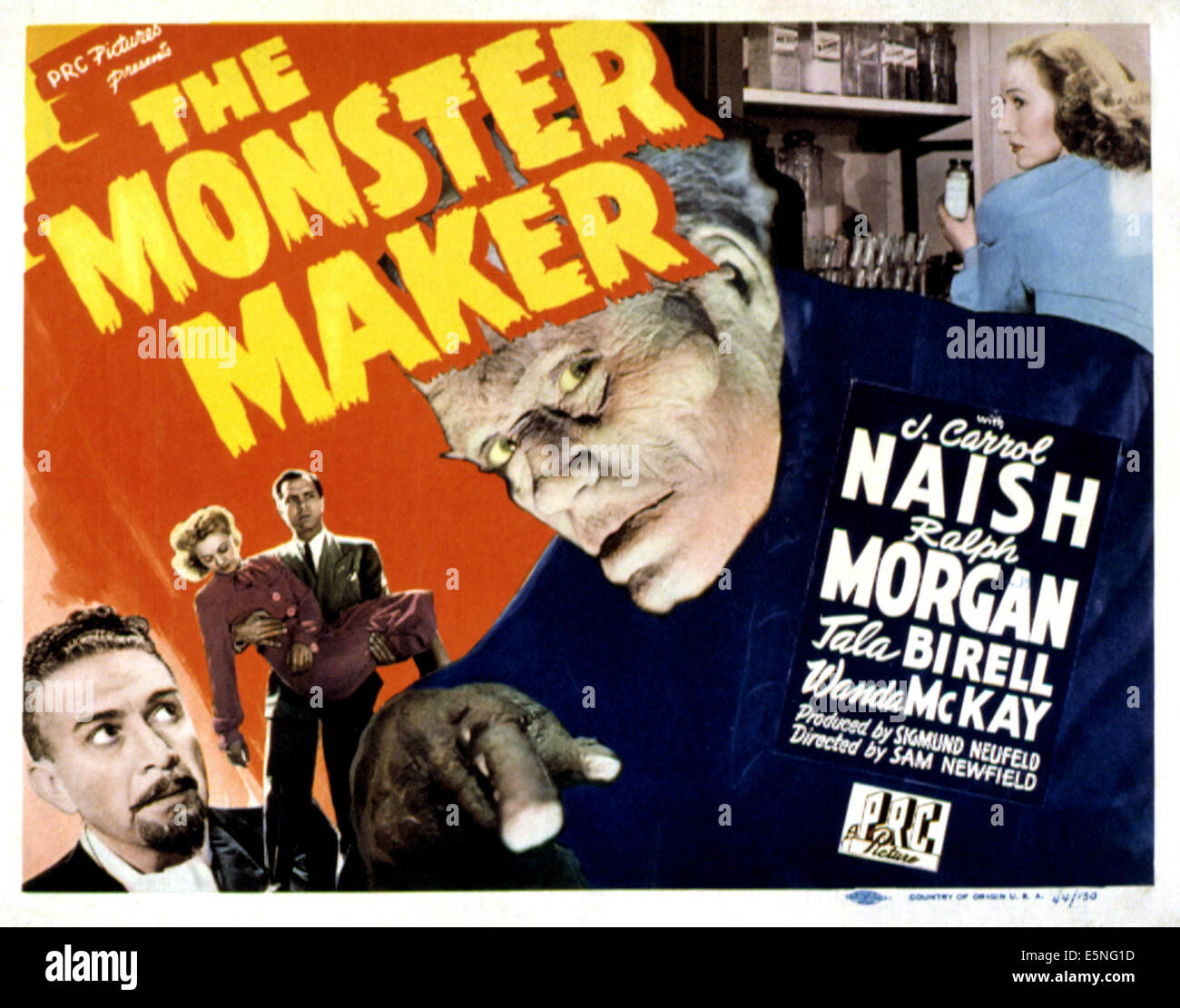 The monster maker 1944 hi-res stock photography and images - Alamy
