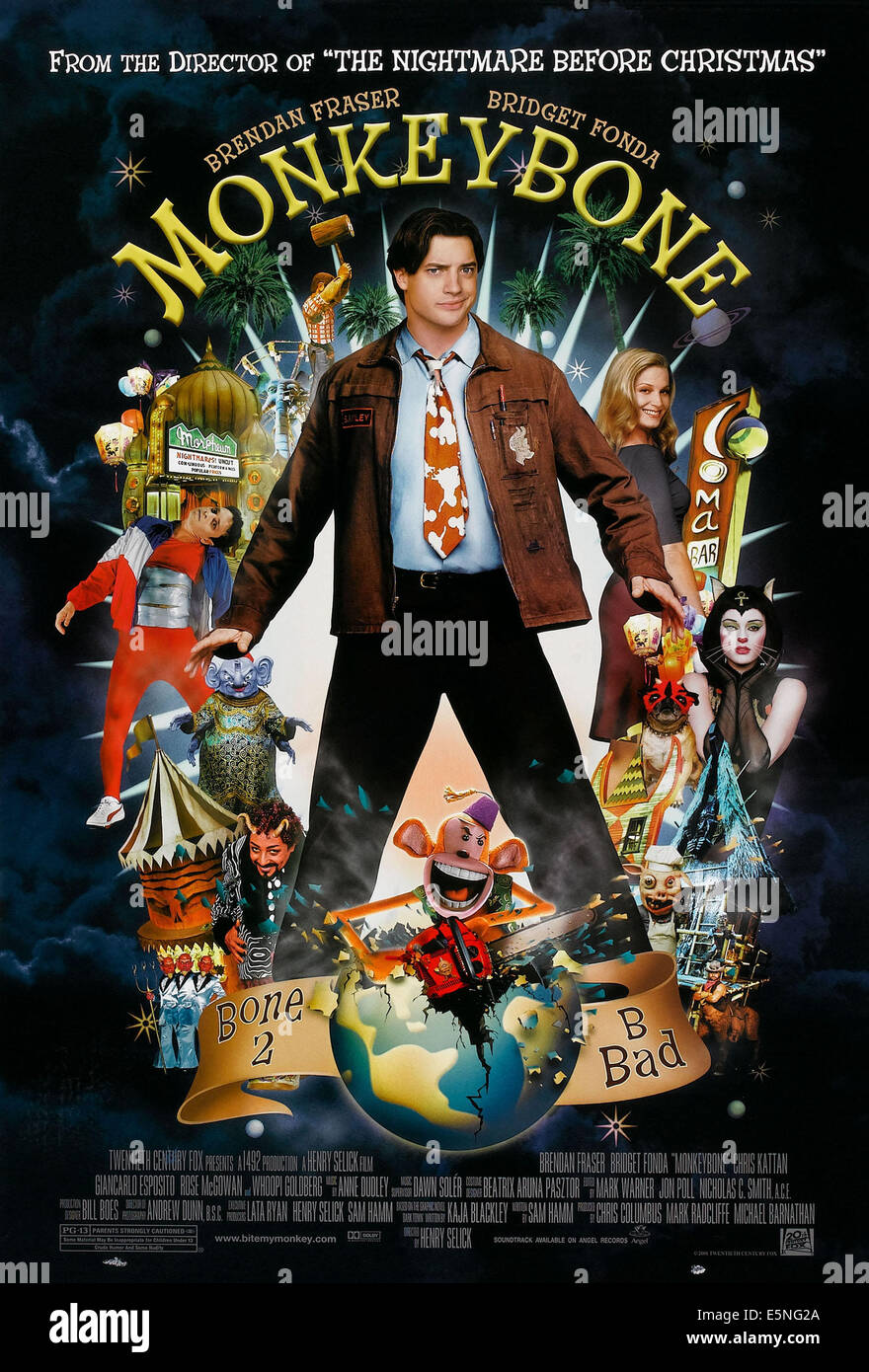 Brendan bridget fonda monkeybone 2001 hi-res stock photography and ...