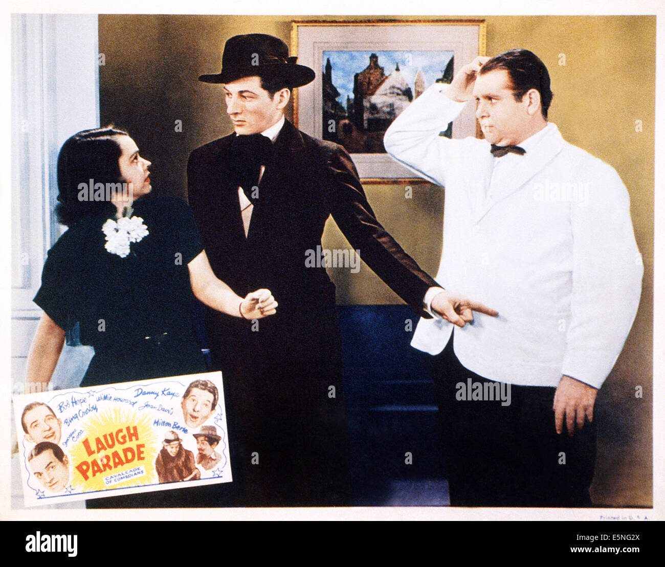 MONEY ON YOUR LIFE, from left: Sally Starr, Danny Kaye, Charles Kemper ...