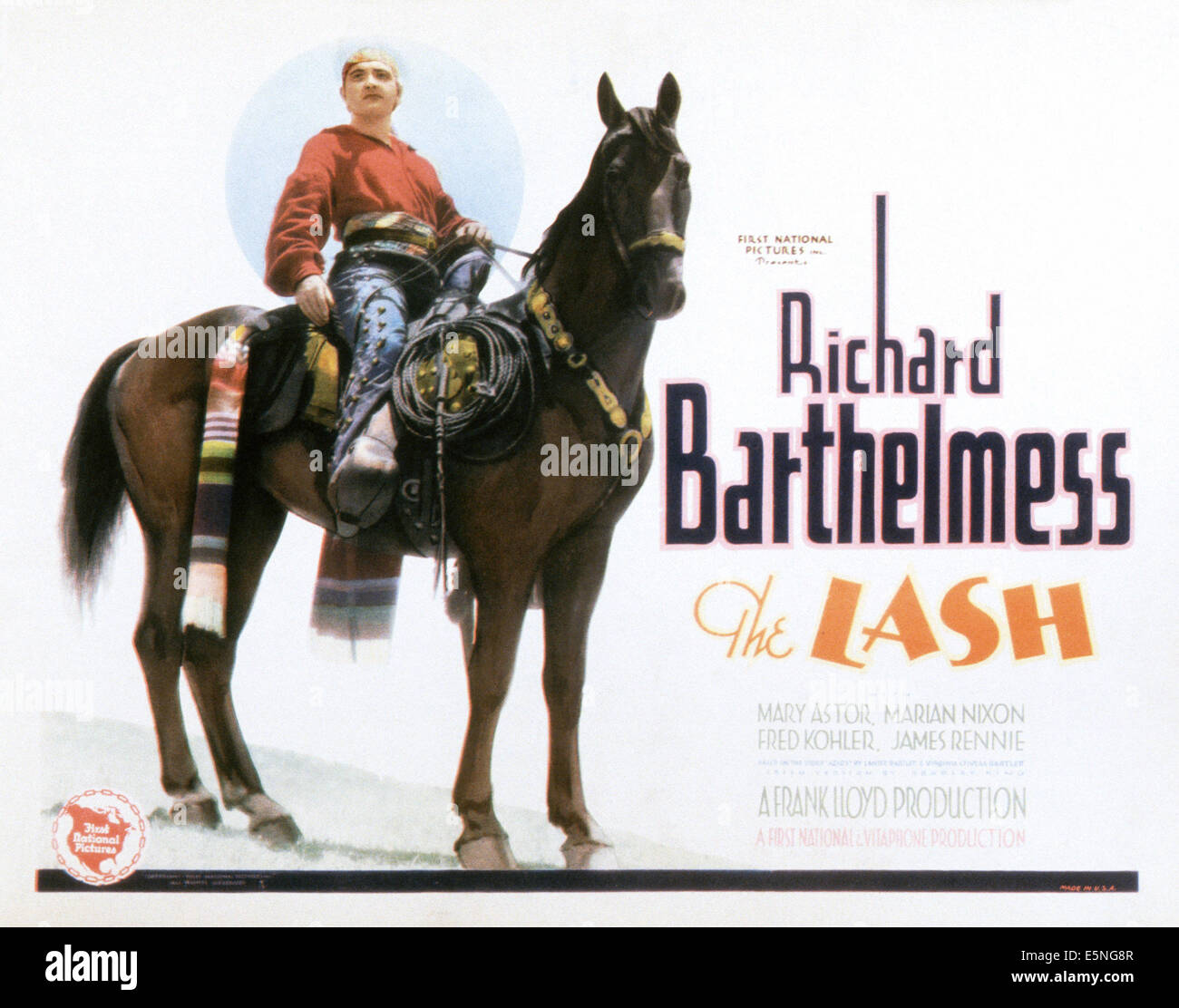 THE LASH, Richard Barthelmess, 1930 Stock Photo - Alamy
