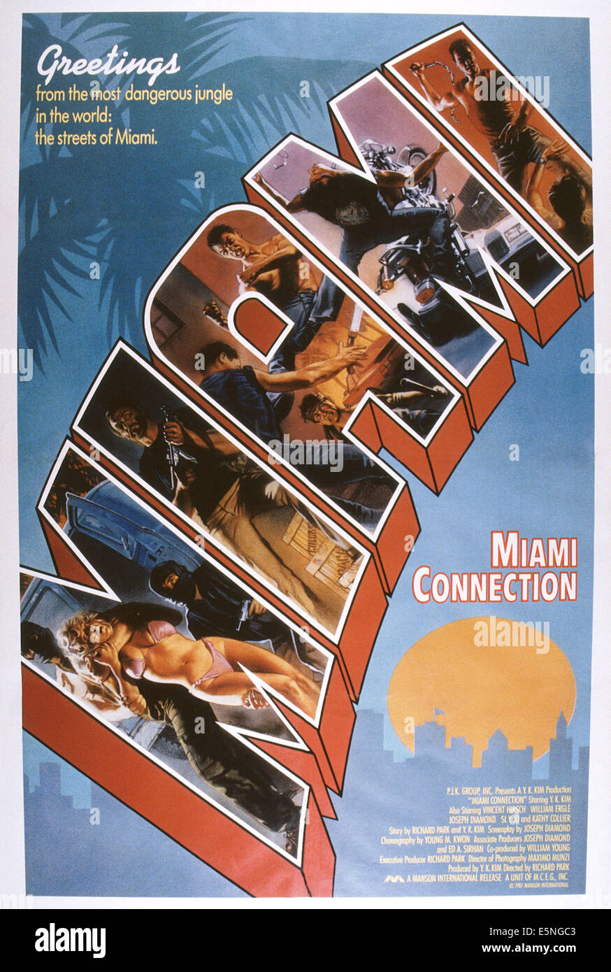 MIAMI CONNECTION, US poster, 1987. ©Drafthouse Films/courtesy Everett ...