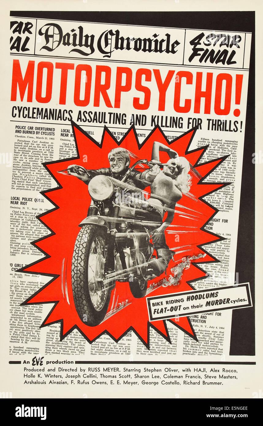 MOTOR PSYCHO, 1965 Stock Photo - Alamy