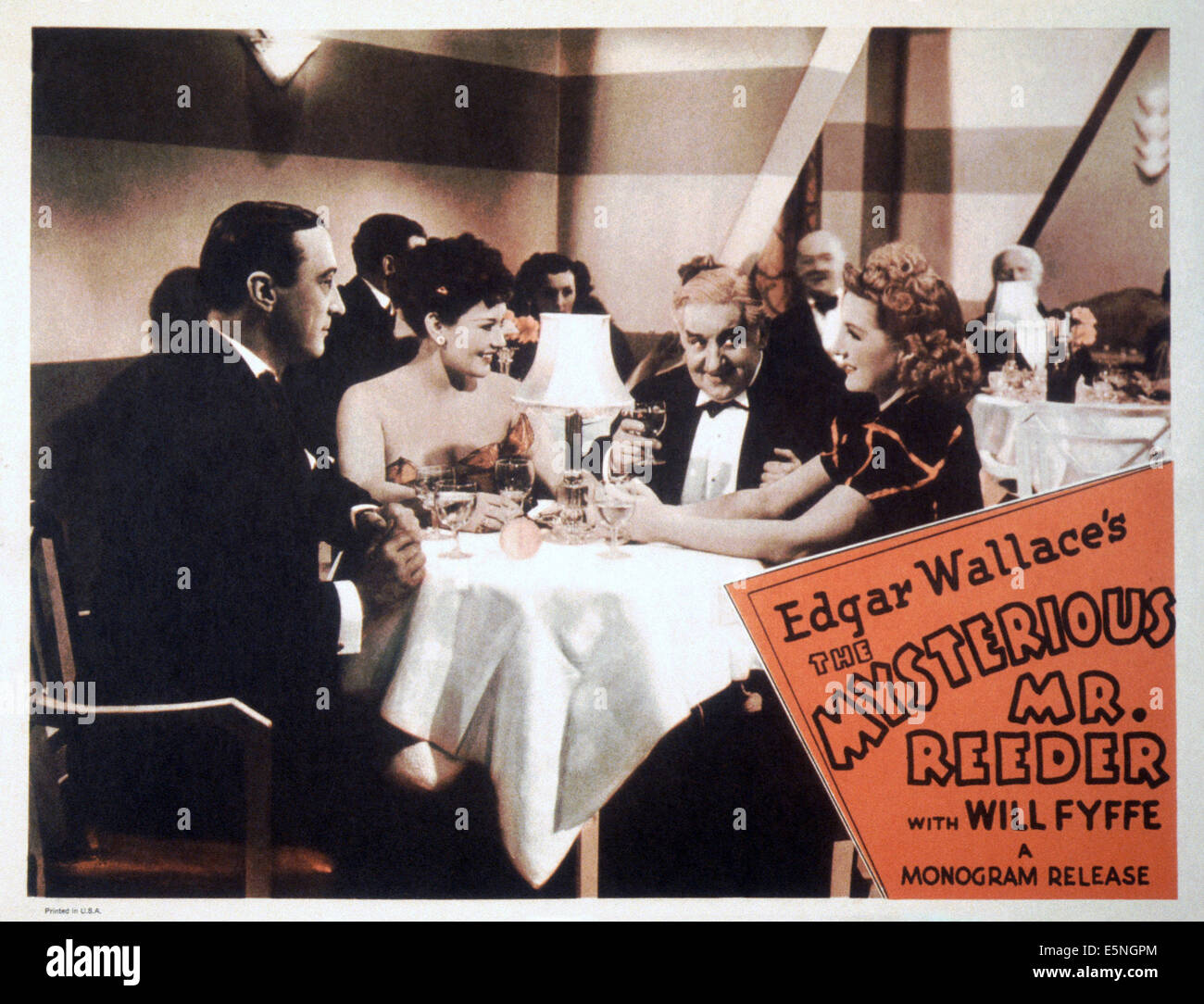 THE MIND OF MR. REEDER, (aka THE MYSTERIOUS MR. READER), US lobbycard ...