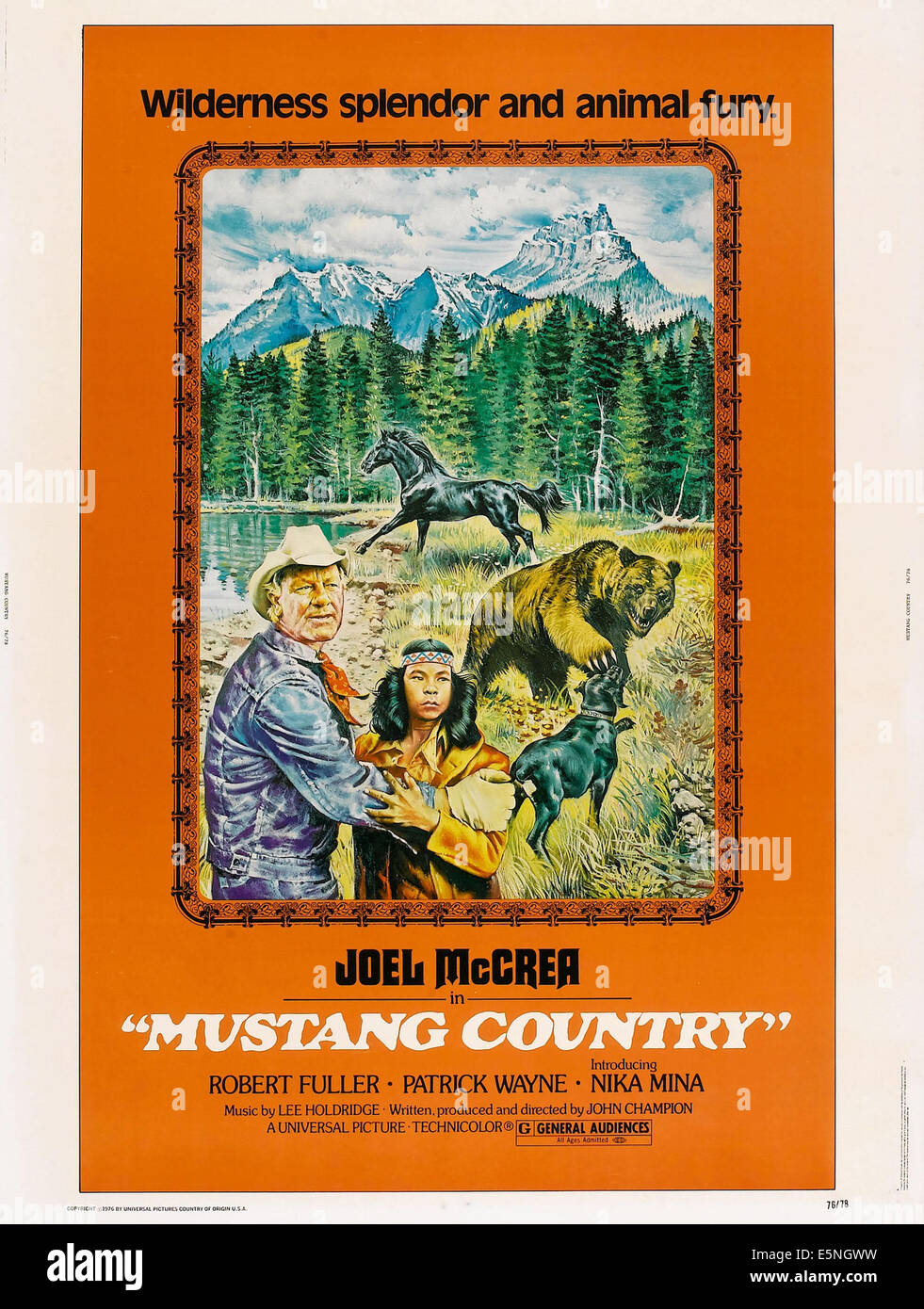 Mustang country 1976 hi-res stock photography and images - Alamy