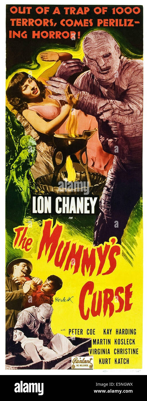 The mummy's curse hi-res stock photography and images - Alamy