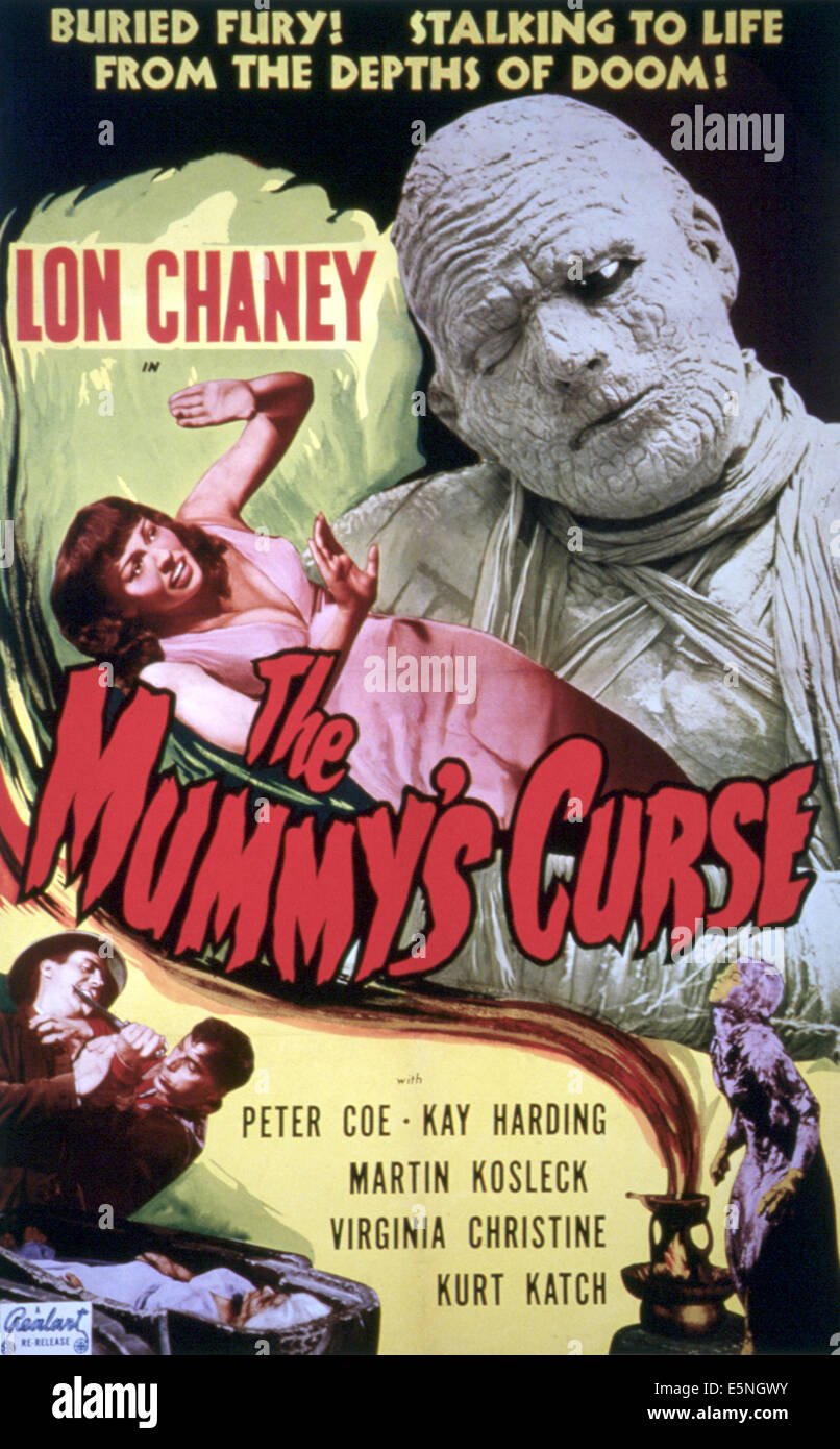 The mummy's curse lon chaney hi-res stock photography and images - Alamy