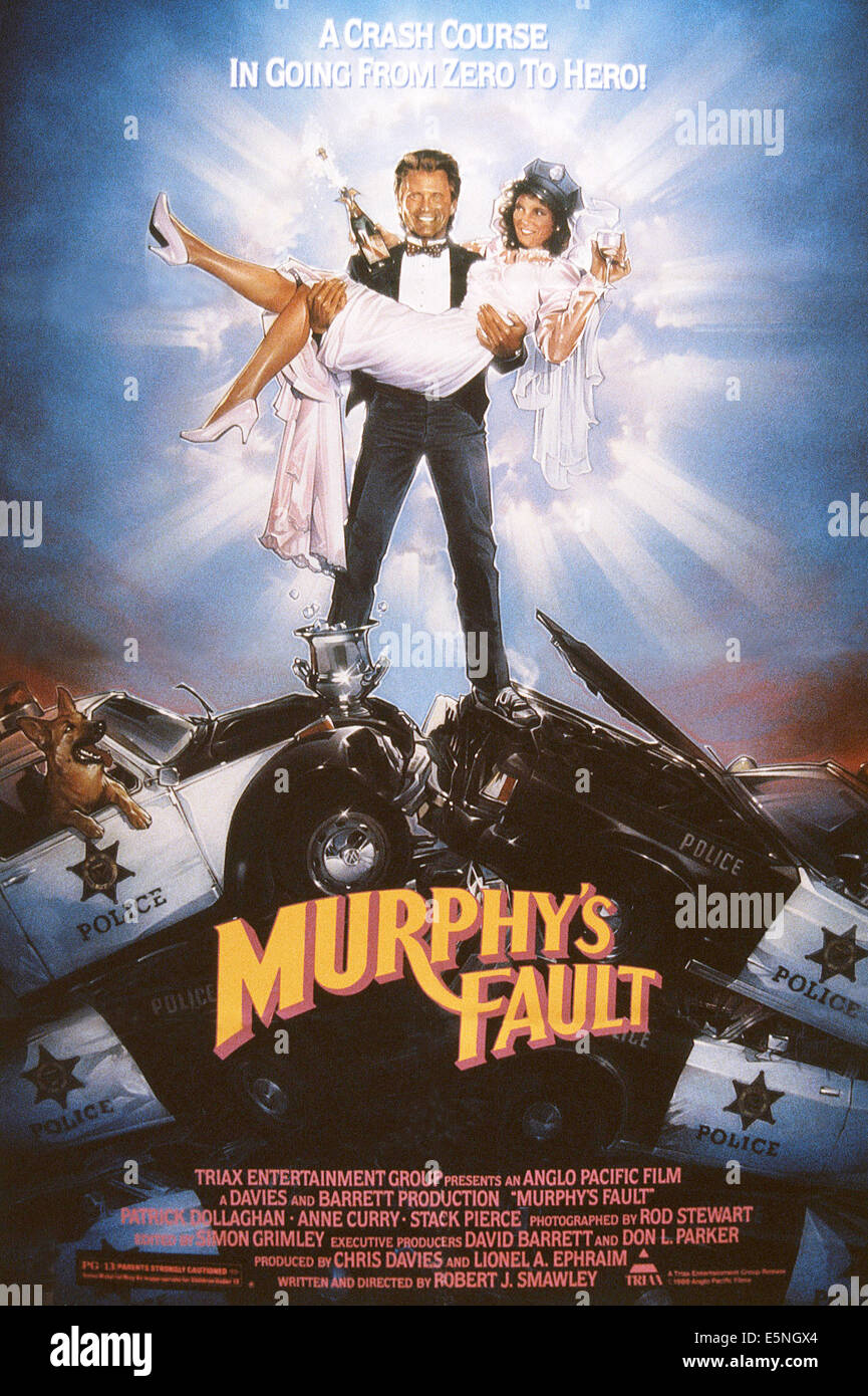 MURHPY'S FAULT, (aka IT'S MURPHY'S FAULT), US poster, Patrick Dollaghan ...